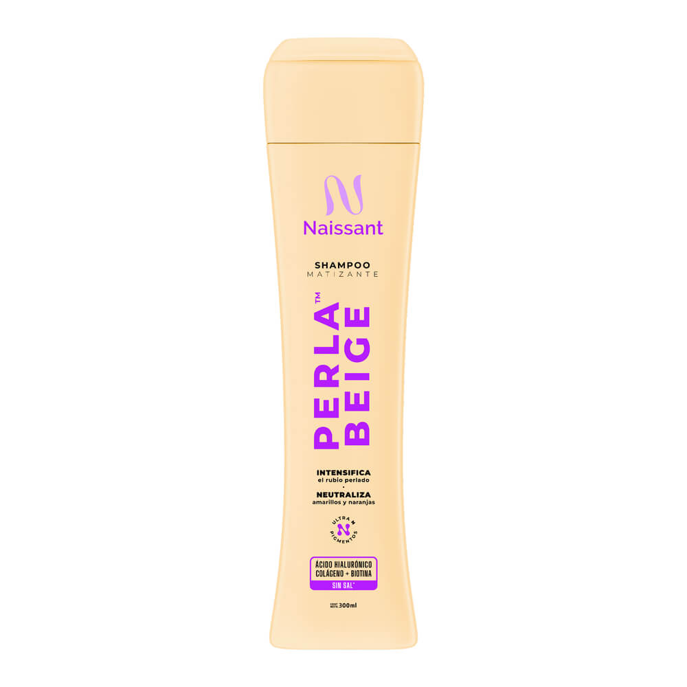 Naissant - Shampoo Matizante Perla Beige - Rubio Dorado